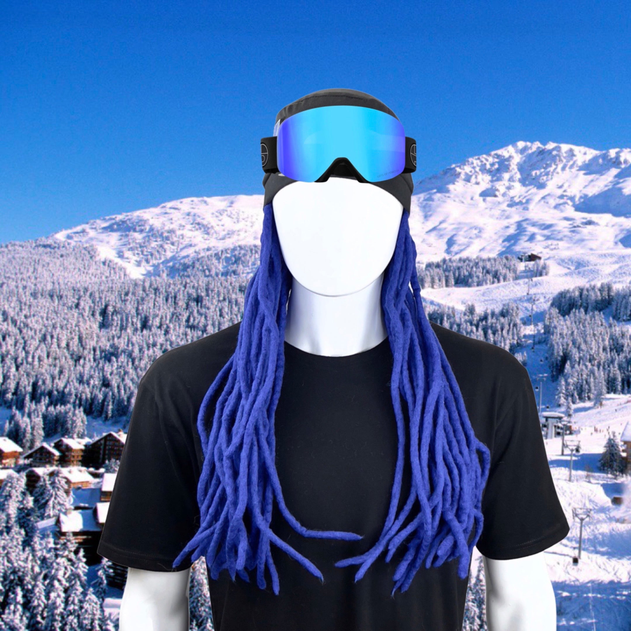 Shredlocks - Royal Blue Dreadlocks – Fanlocks